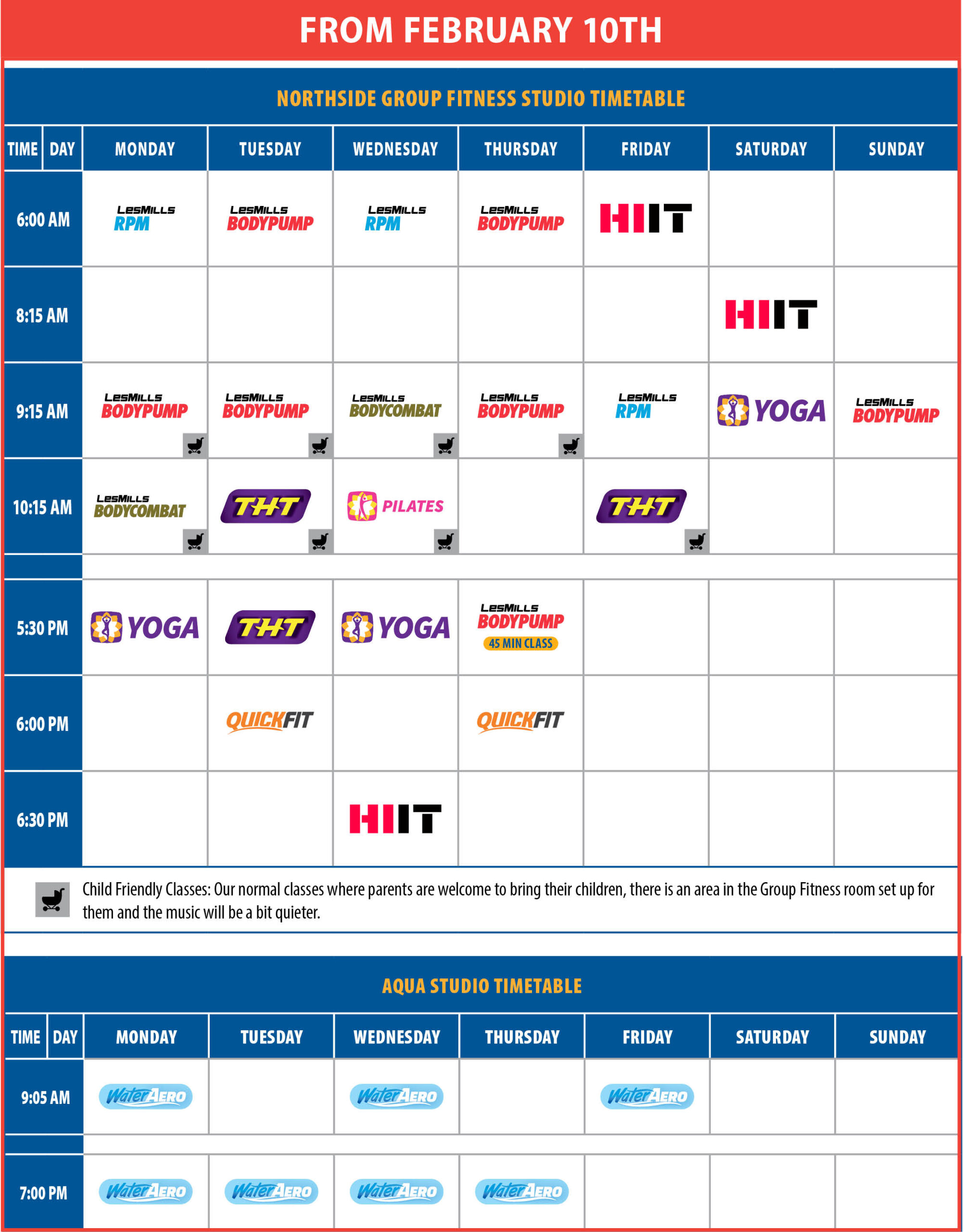 Group Fitness Timetable | Advance Fitness
